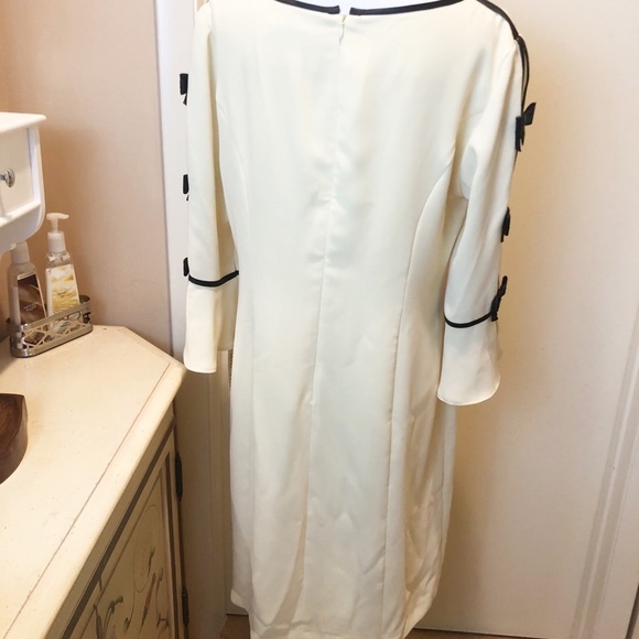 Sonia K | Dresses | Nwt Long Sleeve Sonia K Polyester White Dress ...